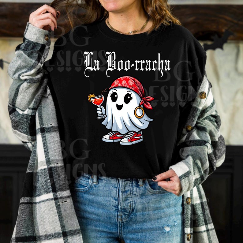 La Boo-rracha Ghost PNG Digital Download Ready to Print Halloween ...