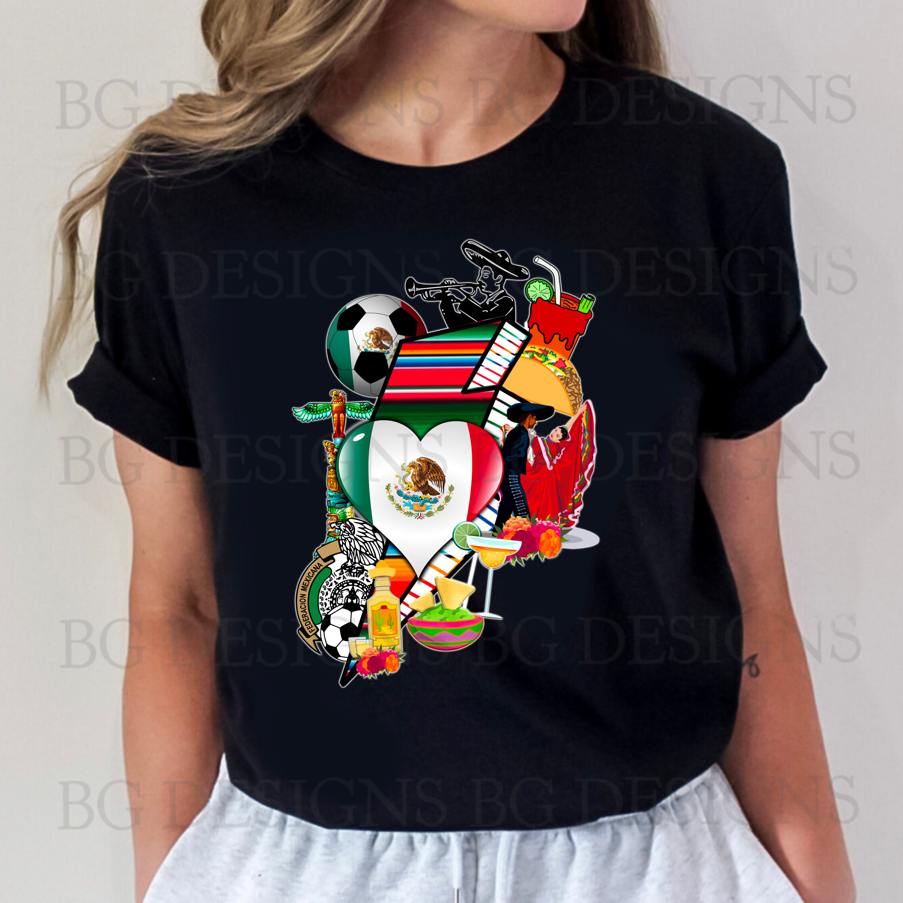 Mexican Pride PNG File Mexican Culture Mexican Theme Design Sublimation ...