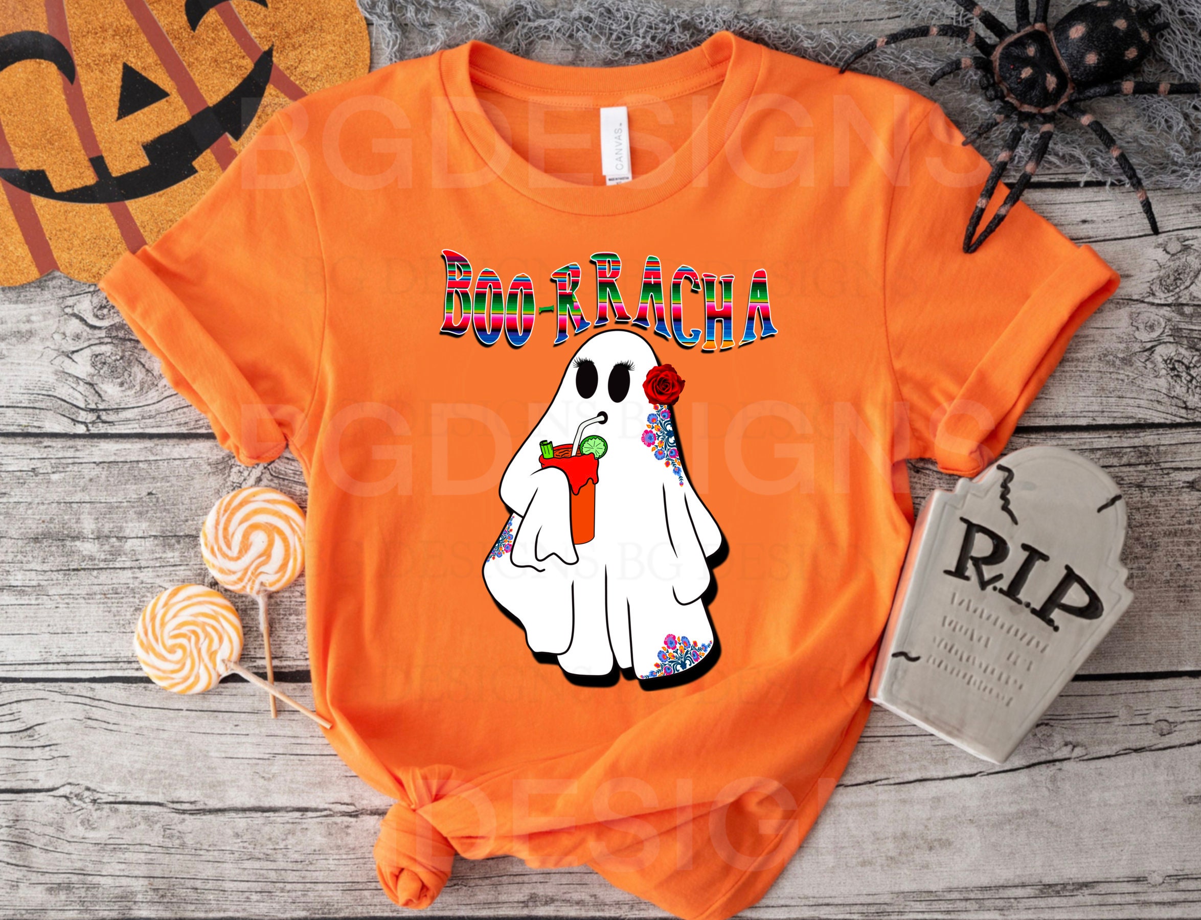 Boo-rracha Design PNG File Mexican Design Spanish Design DTF ...