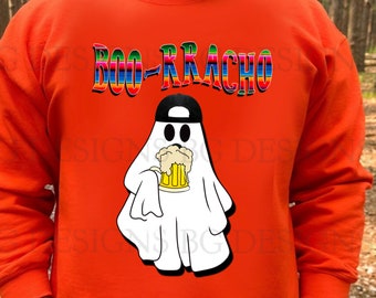 Boo-rracha Design PNG File Mexican Design Spanish Design DTF ...