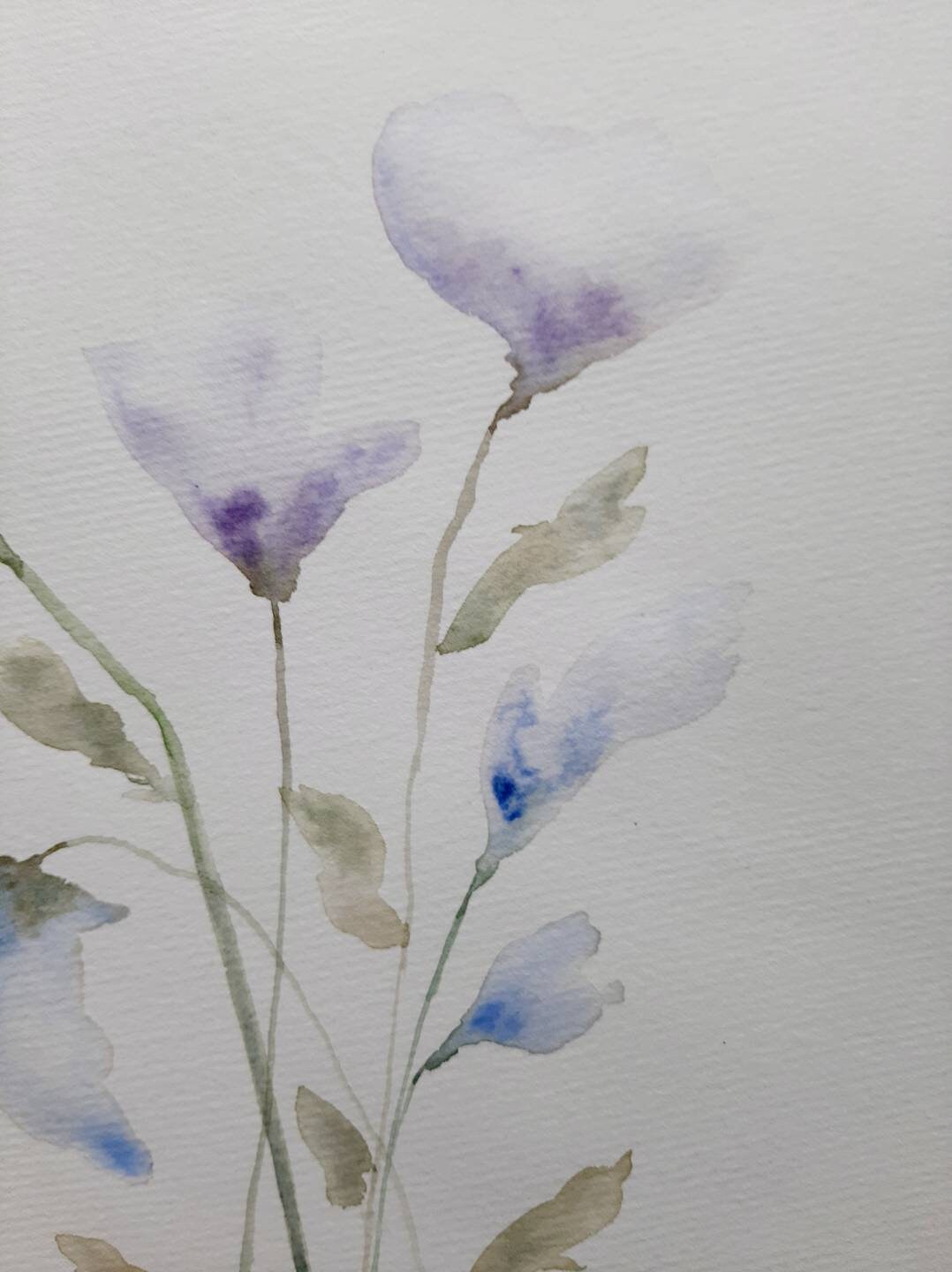 Winter Blooms - Original Watercolour Floral Painting - Etsy
