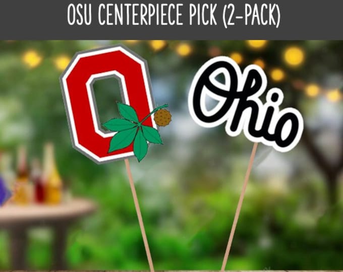 Ohio State Party Supplies Birthday Party, Ohio State Graduation ...