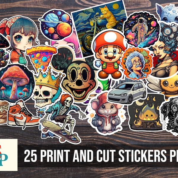 Cool Stickers - Etsy