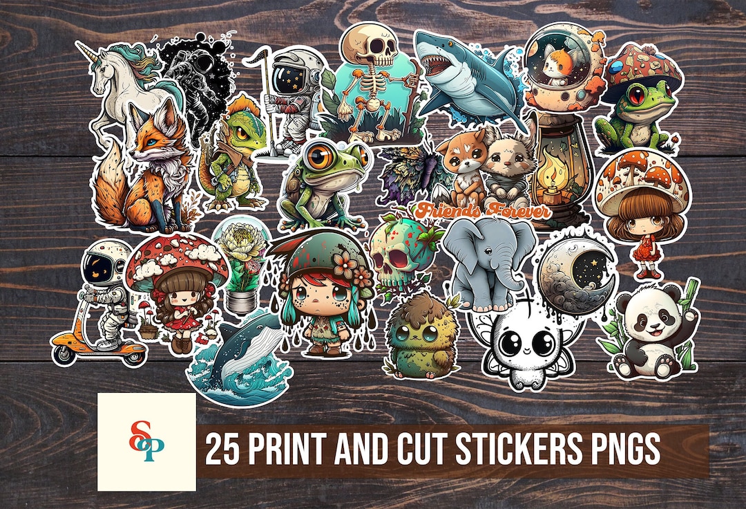 Cool Sticker Bomb Bundle for Luggage Laptop Skate Car -printable ...