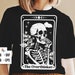 The Overthinker Tarot SVG, Overthinker Svg, Skeleton Svg, Skull Tarot ...