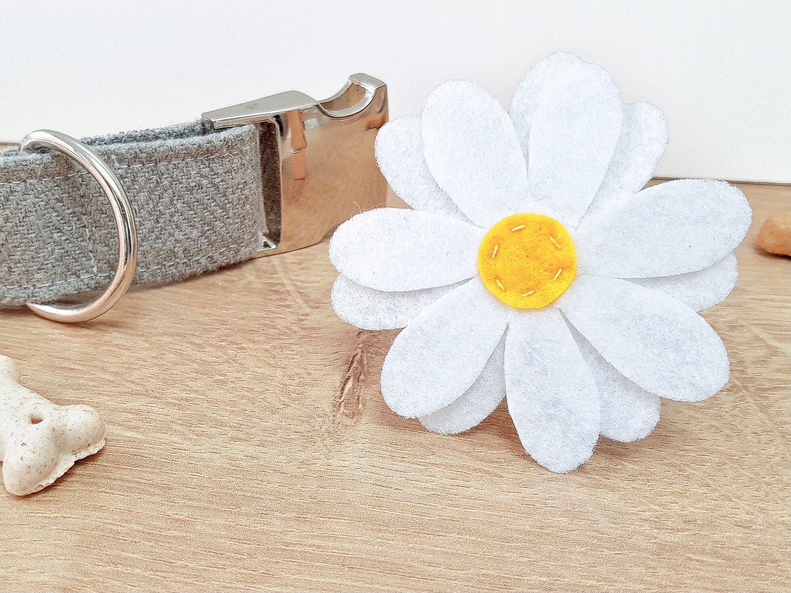 Daisy Collar Accessory Daisy Dog Collar Flower Dog Flower - Etsy UK