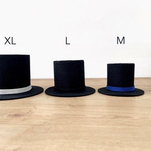 Dog Top Hat Top Hat for Pets Dog Wedding Outfit Pet Fancy Dress Dog ...