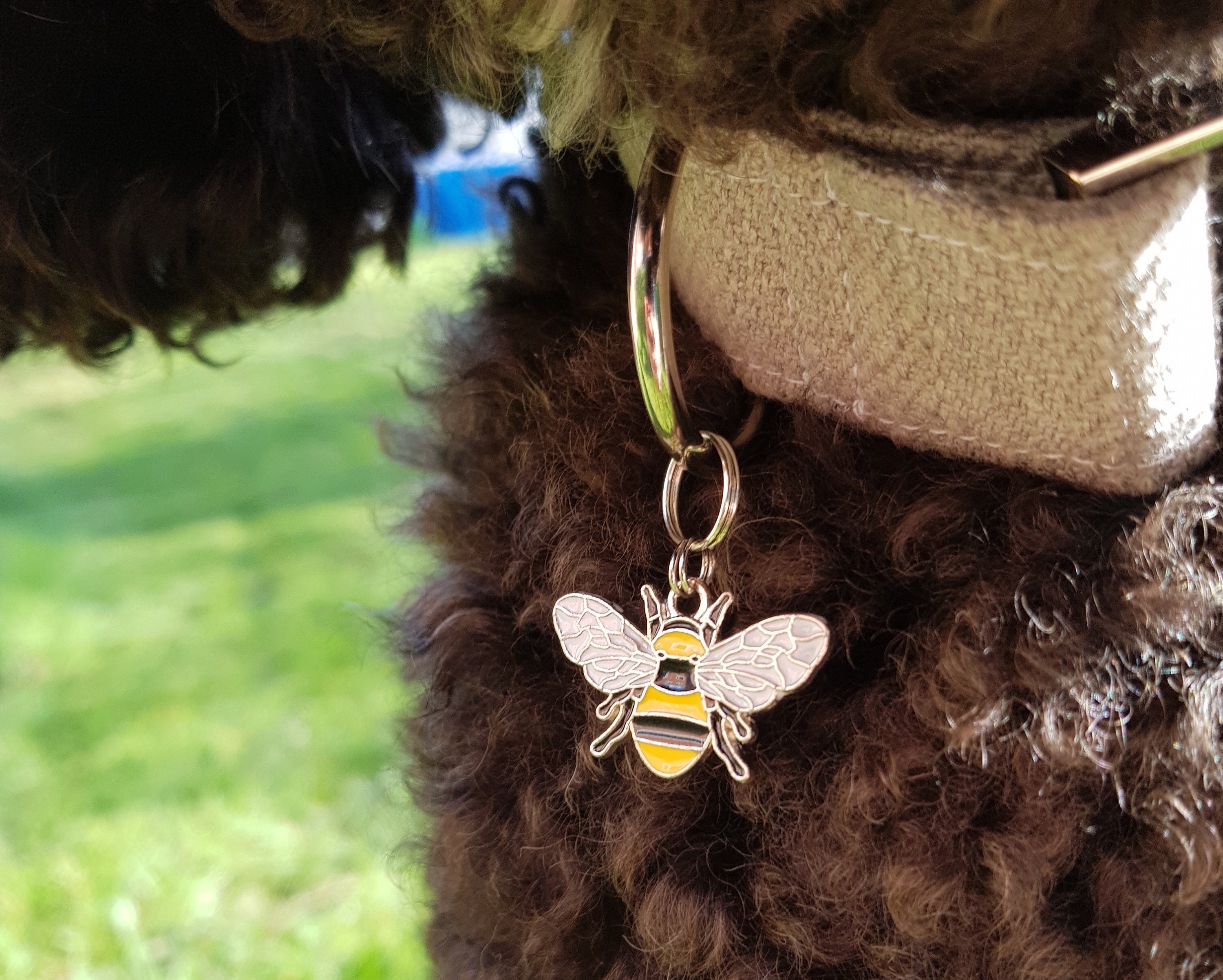 Bumble Bee Collar Charm Pet Collar Accessories Buzzy Bee - Etsy Australia