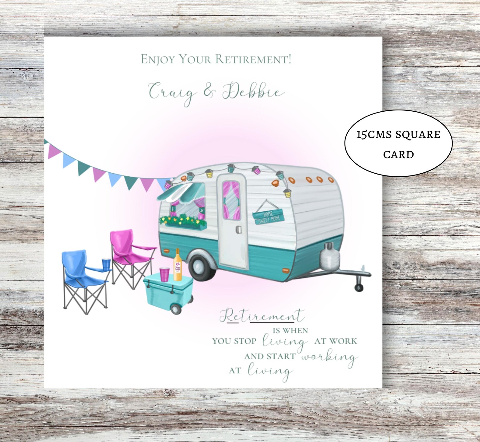 Personalised Retirement Card-congratulations on Your Retirement-good ...
