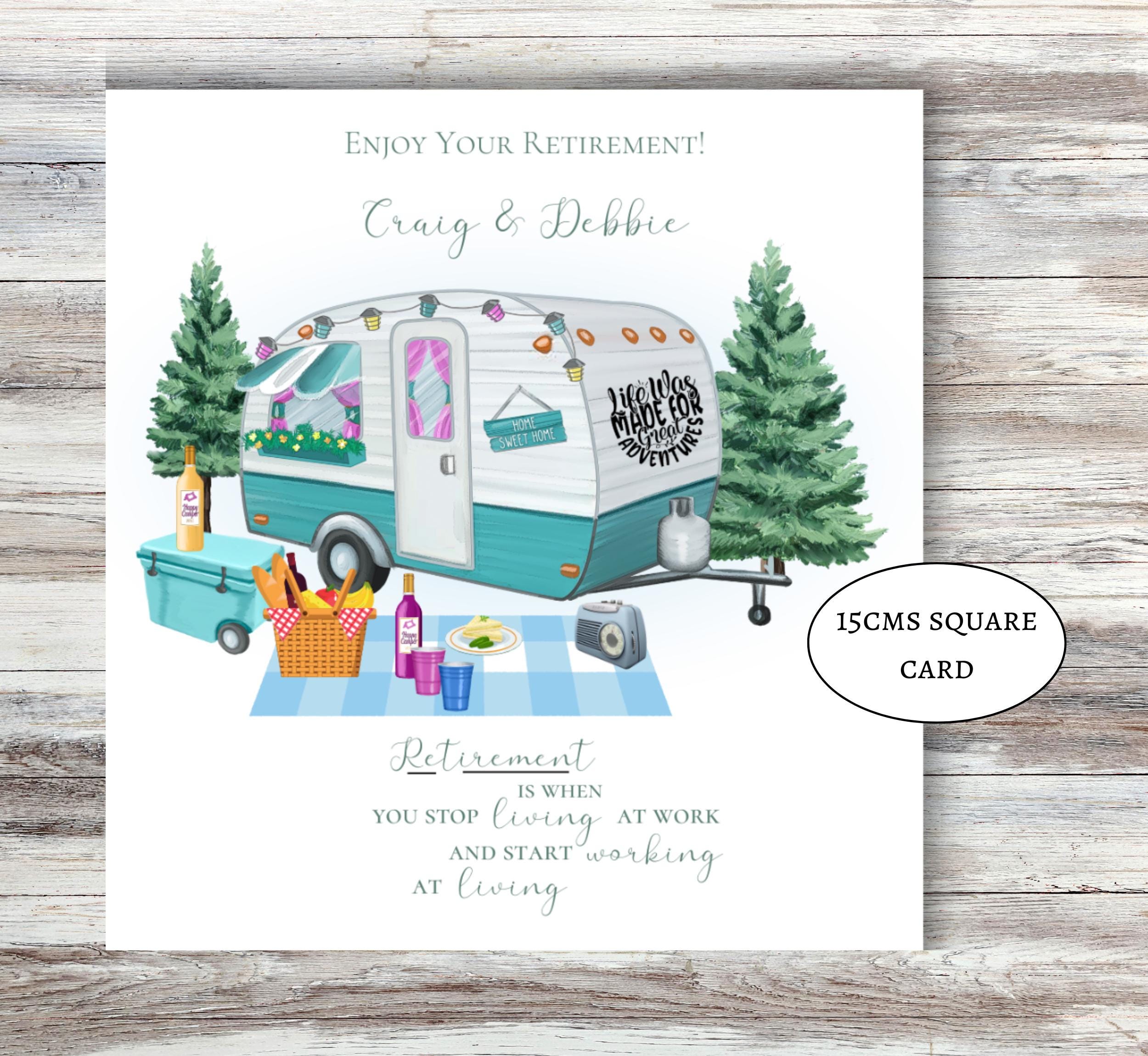 Personalised Retirement Card-congratulations on Your Retirement-good ...