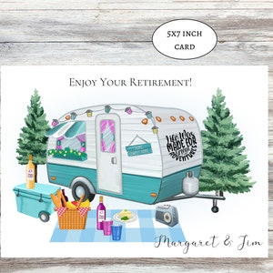 Personalised Retirement Card-congratulations on Your Retirement-good ...