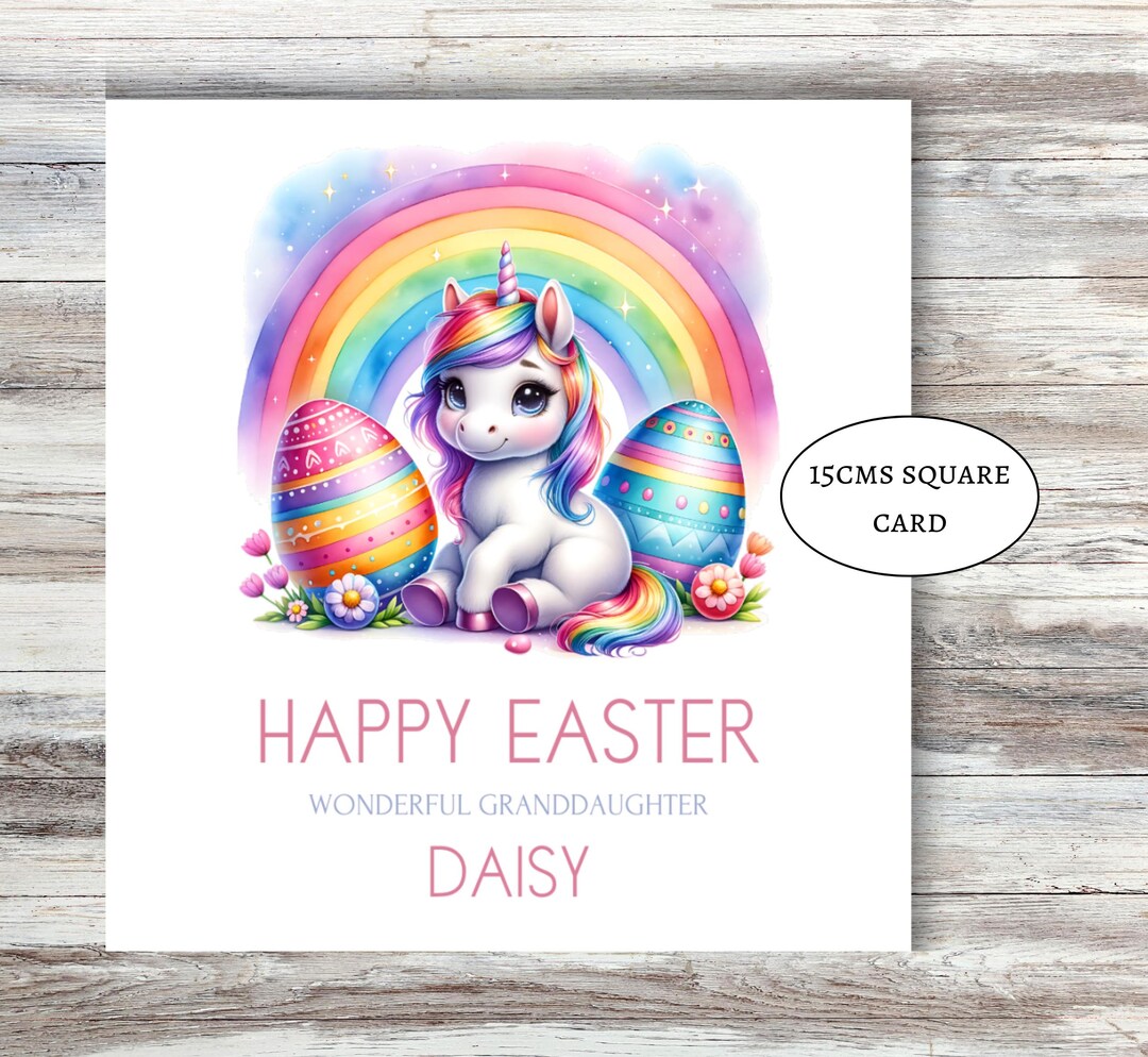 Easter Card for Daughter, Granddaughter, for Niece, Easter Card for ...