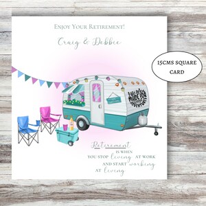 Personalised Retirement Card-congratulations on Your Retirement-good ...