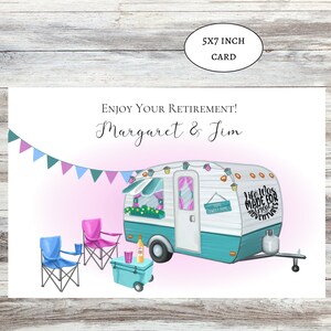 Personalised Retirement Card-congratulations on Your Retirement-good ...