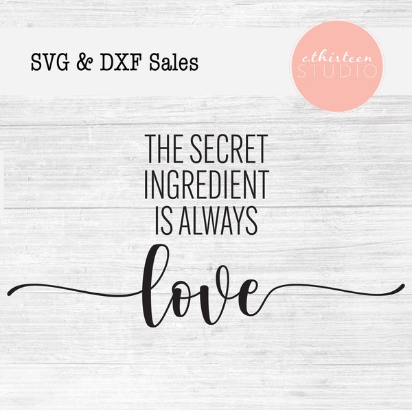 Ingredient Svg - Etsy