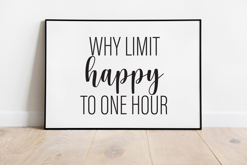 Why Limit Happy Hour to One Hour All SVG DXF PNG | Silhouette Circuit ...