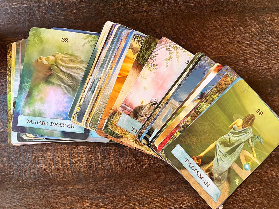 Used the Enchanted Map Oracle Cards - Etsy