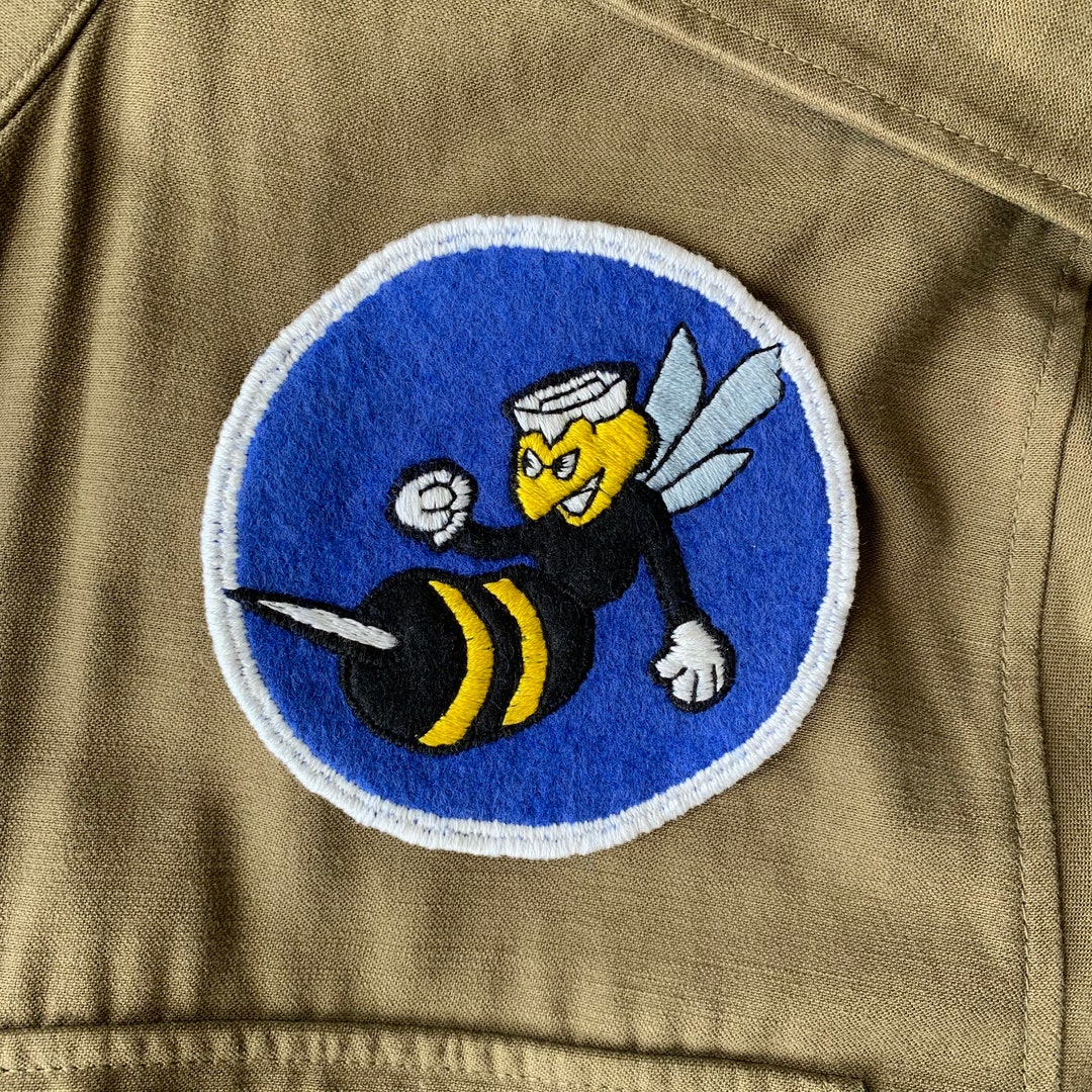 Hand Embroidered Bee Patch - Etsy