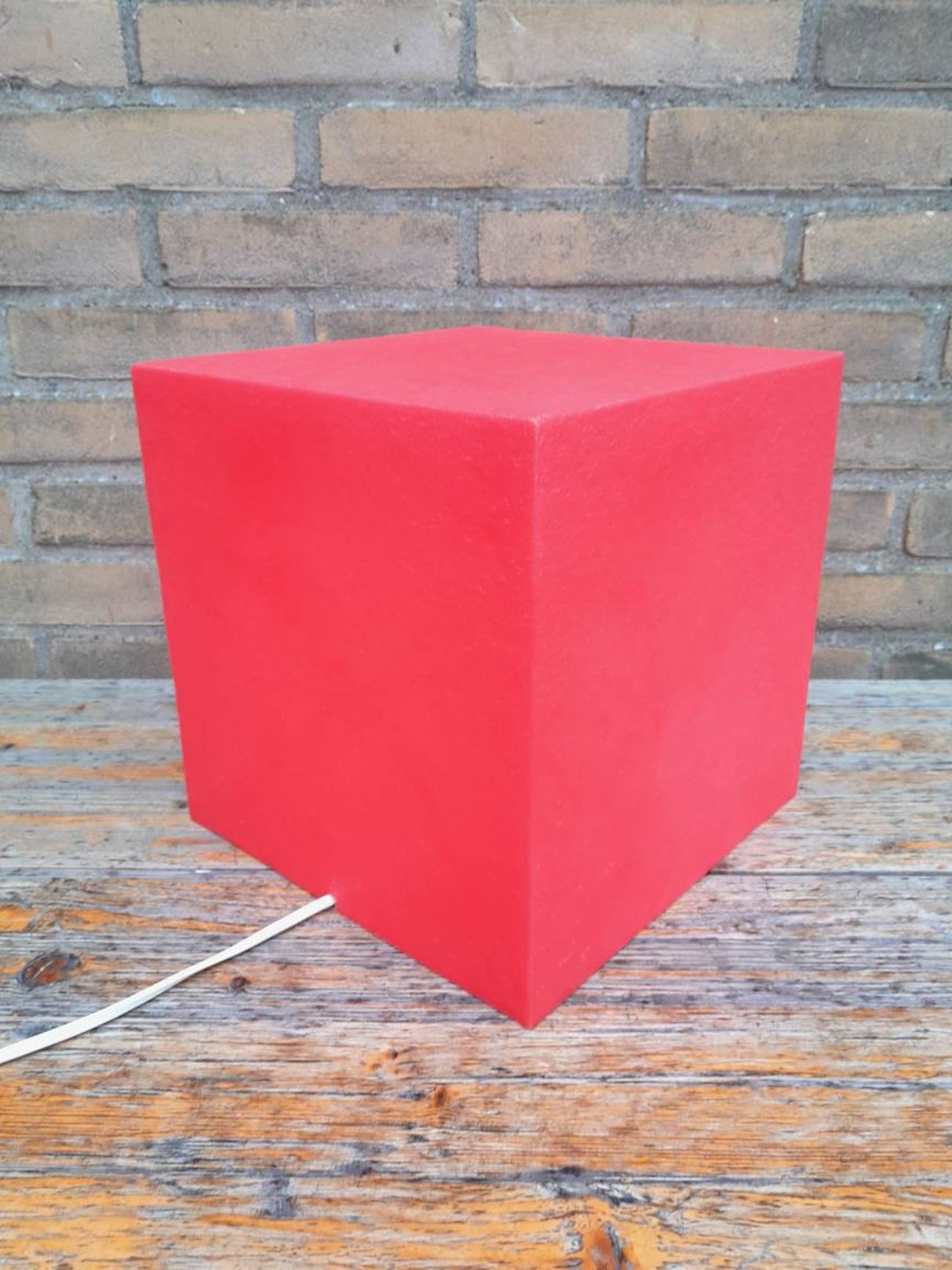 Red Box Cube Kubus Light Heico Egmont - Etsy