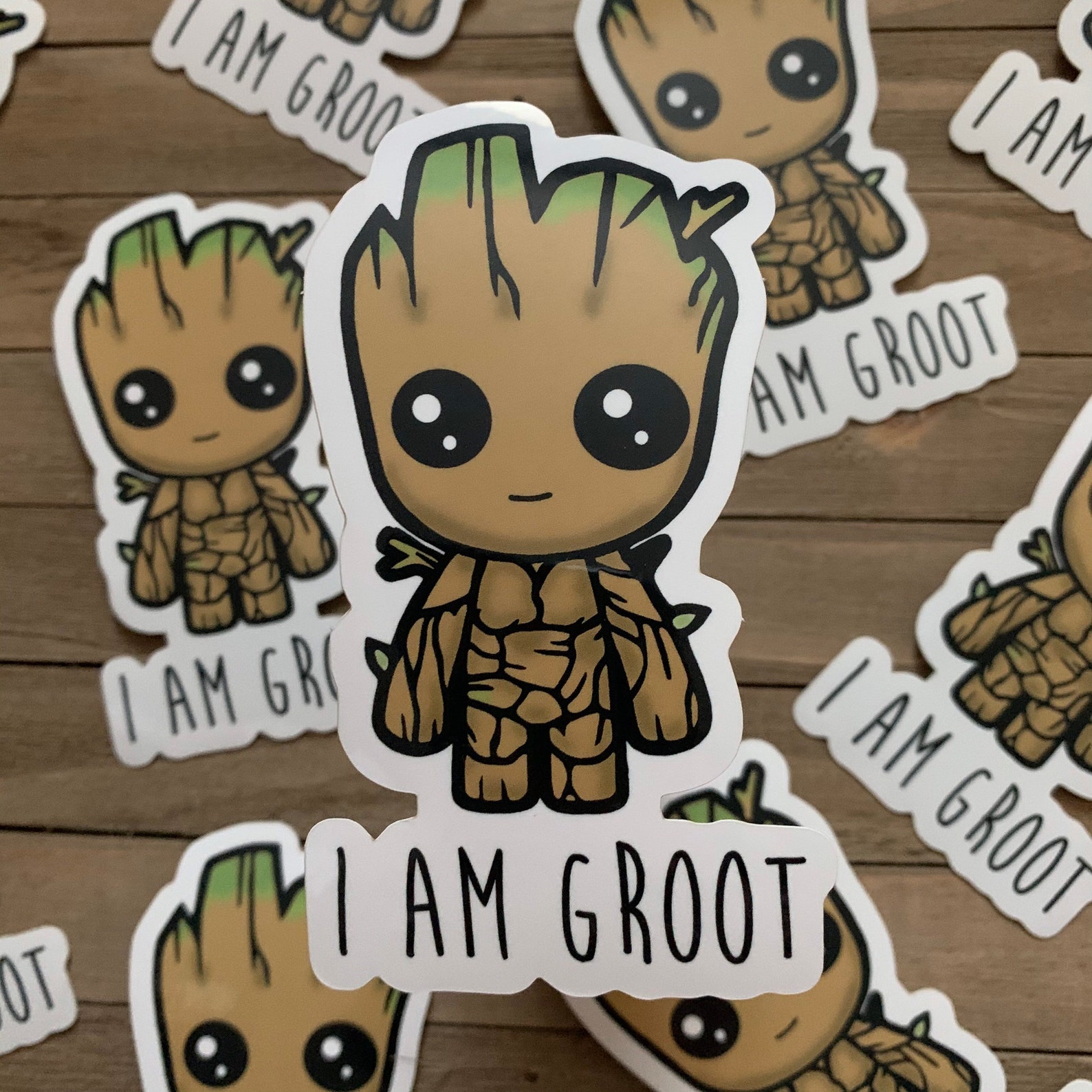 Baby Groot Guardians of the Galaxy Waterproof Sticker | Etsy