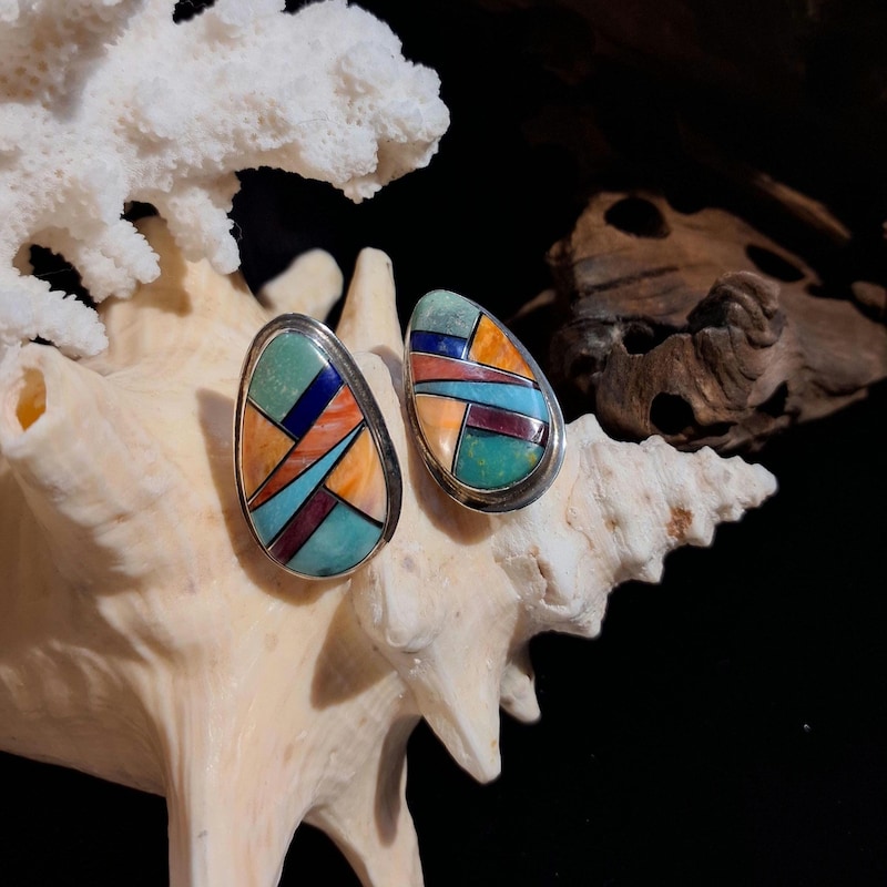 Turquoise Spiny Inlay - Etsy