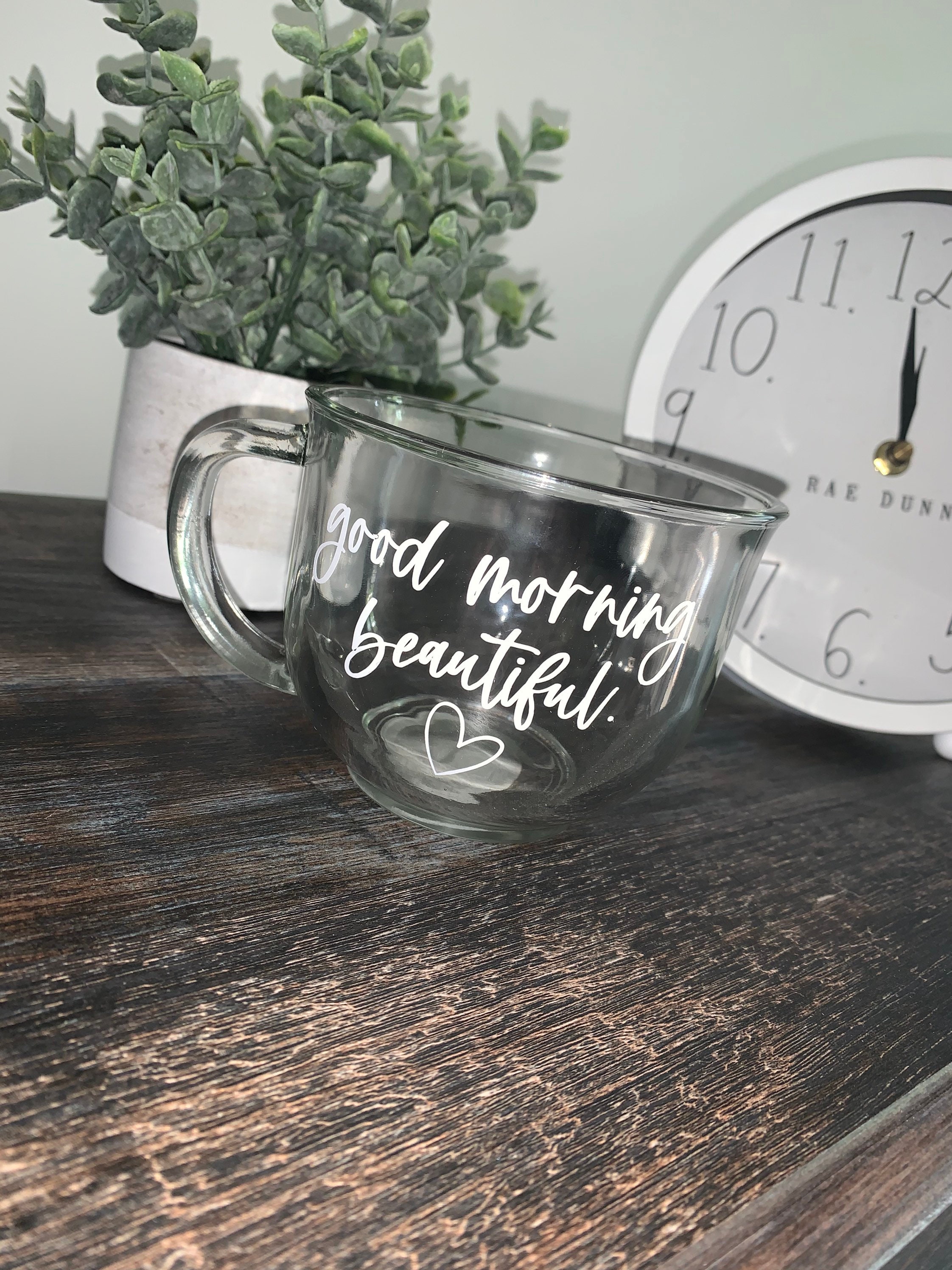 Good morning beautiful coffee cup good morning beautiful - Etsy.de