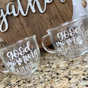 Good Morning Beautiful Coffee Cup, Good Morning Beautiful, Coffee Cup ...