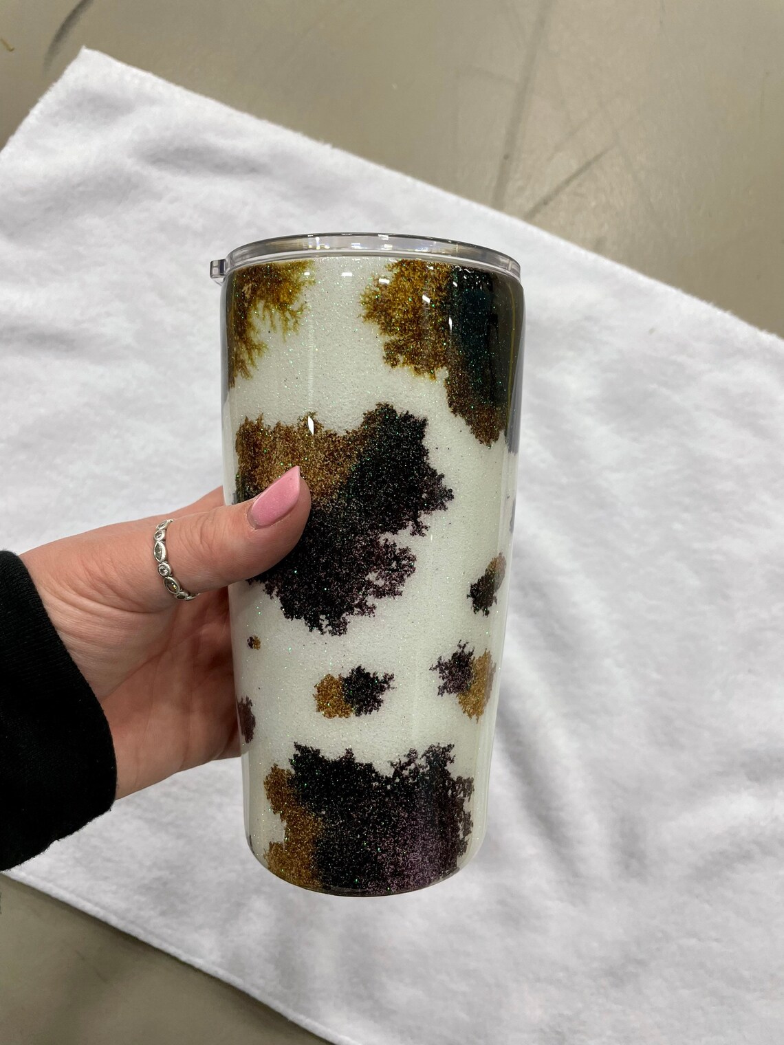 Cow Print Tumbler, Cow Print Cup, Cow Print Gift, Cow Print Lover, Cow ...