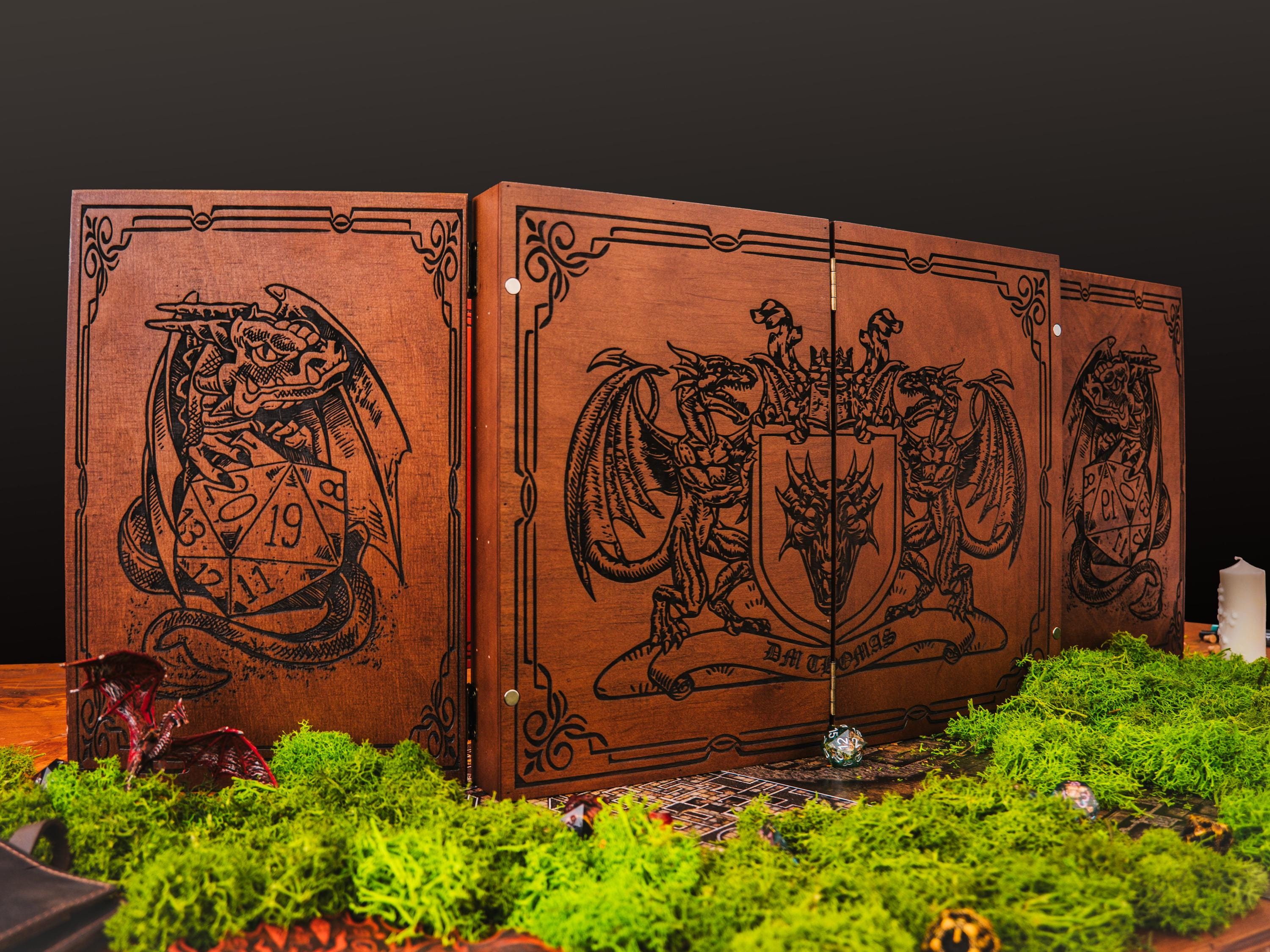 Dnd DM Screen, Initiative Tracker, HR Tracker, Dungeon Master Screen ...