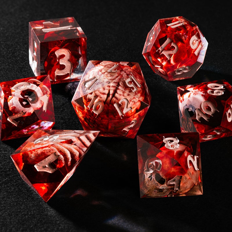 Metal Dice Bloody - Etsy