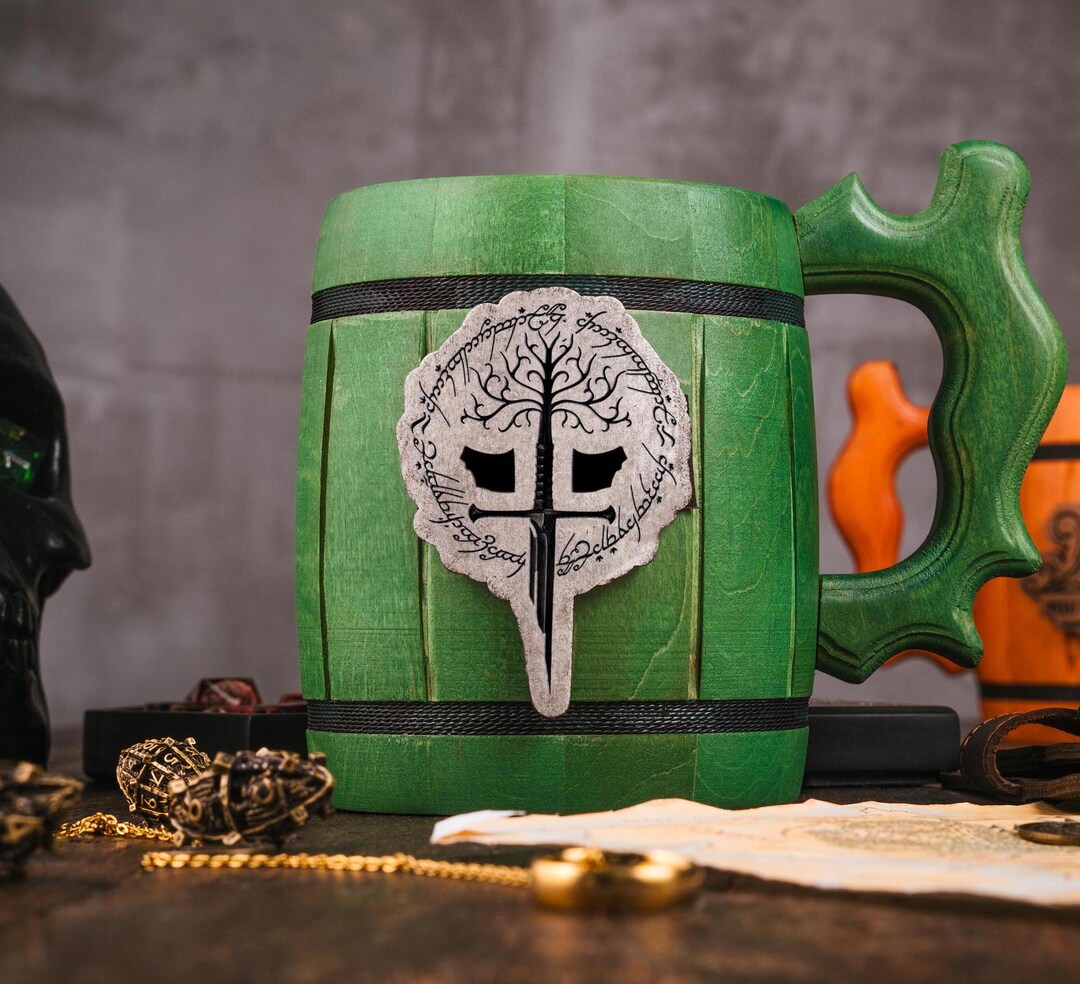 Custom DM Mug, LOTR Dnd Tankard Custom Beer Mug Engraved Gamer Gift - Etsy