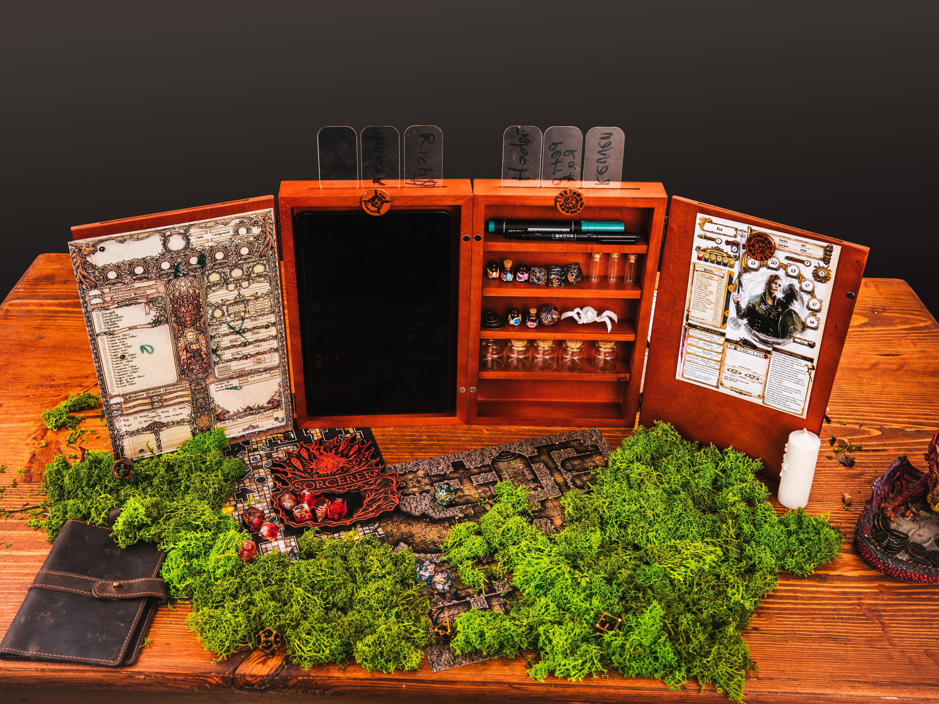 Dnd DM Screen, Initiative Tracker, HR Tracker, Dungeon Master Screen ...