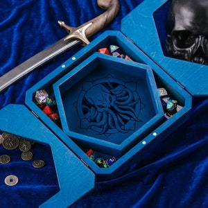 Unique DND Tray and Dice Box Storage, Dungeons and Dragons 5e ...