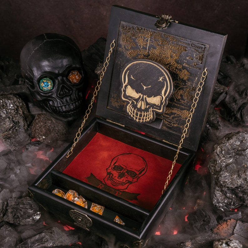 Collapsible Dice Tower Vault: Portable Dice Tray - Etsy