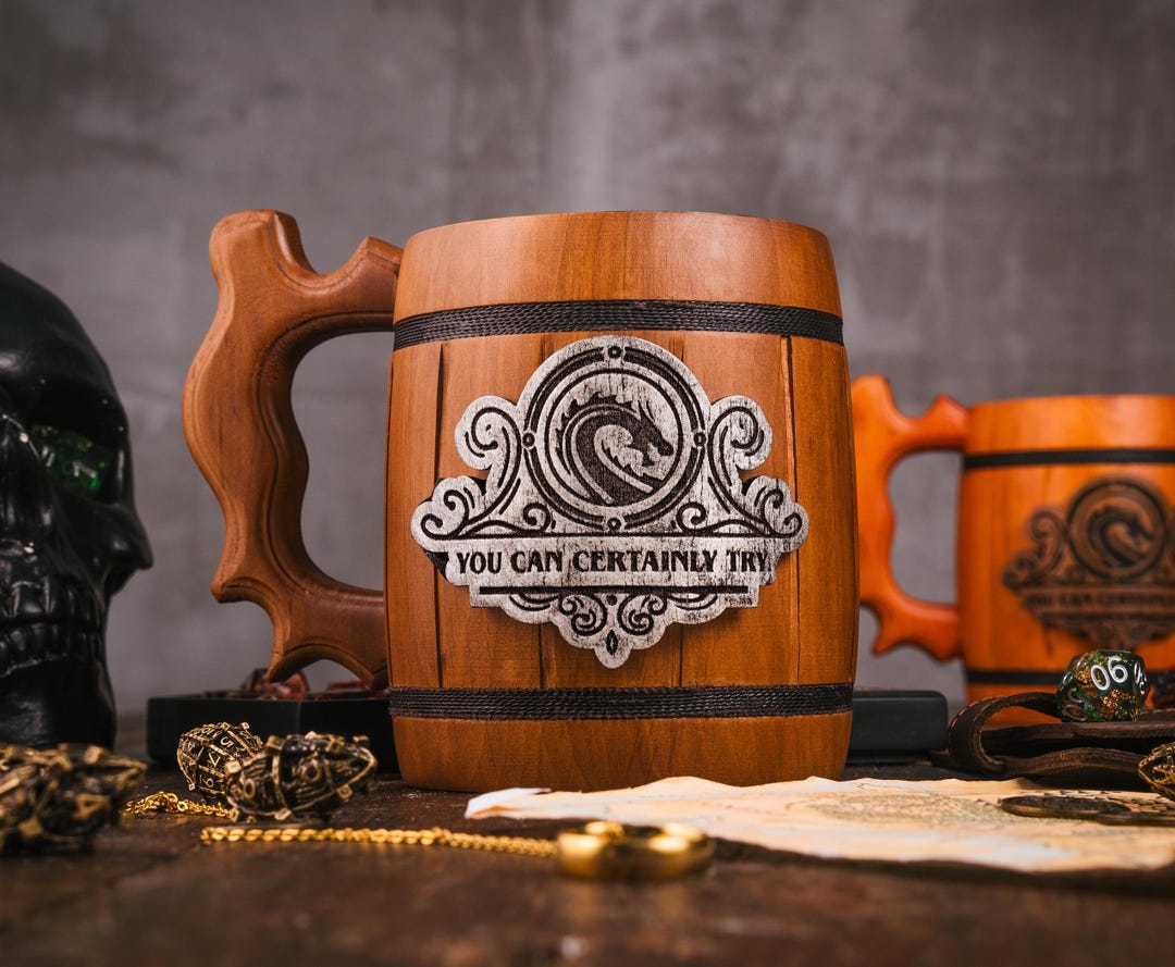 Dnd Beer Mug Coaster Custom Dungeons and Dragons Accessory D&D Gift DM ...