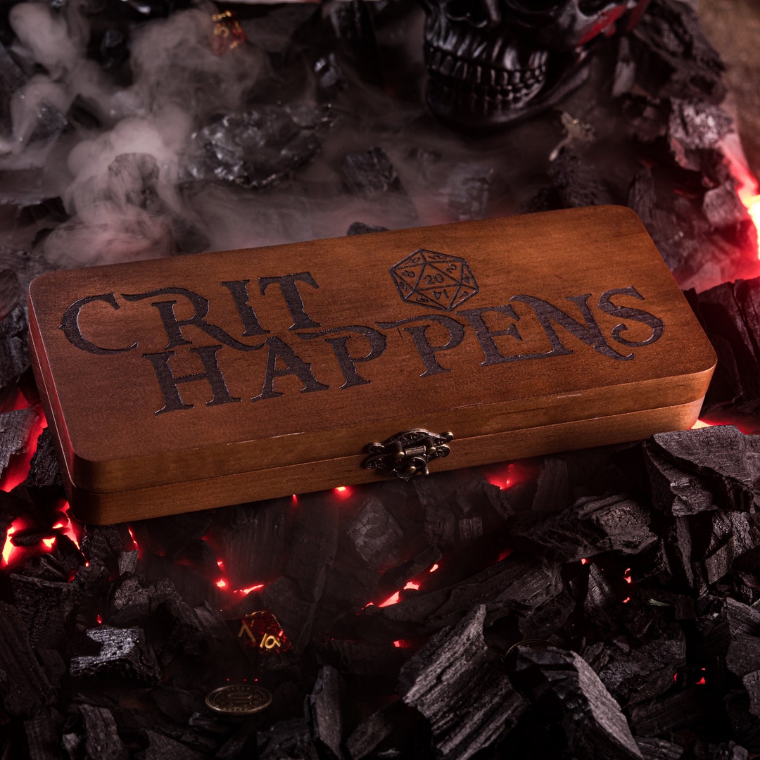 Dice Box Dice Tray Dnd Dice Case Personalized Dice Box Storage Tray ...