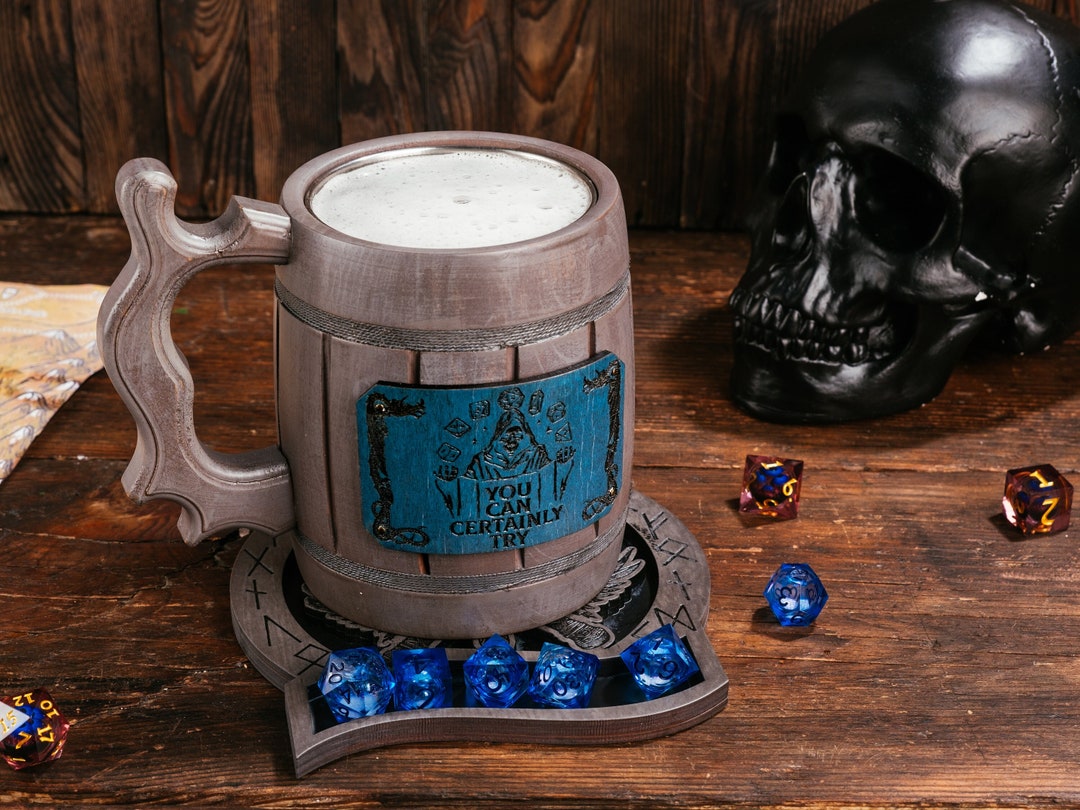 Dnd Mug and Coater With Custom Engraving, Dungeons and Dragons ...