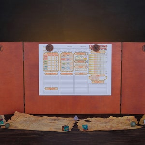 Personalized Dungeon Master Screen, Dungeons and Dragons, DM Screen ...