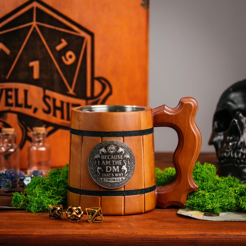 DND Mug - DM Mug - Dungeons and Dragons Gifts - D&D - Dungeon Master ...