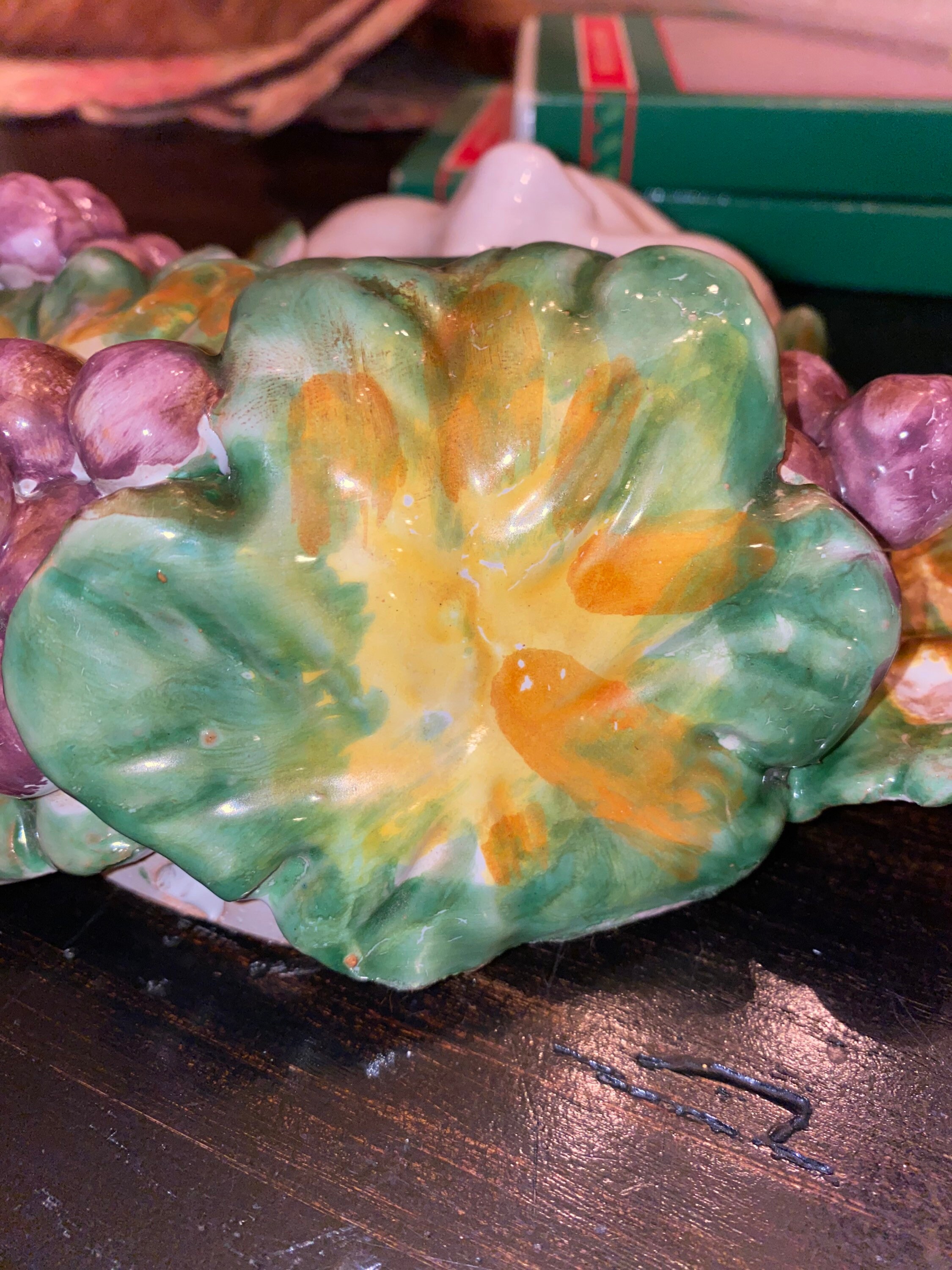 Majolica Bacchus Mask - Etsy