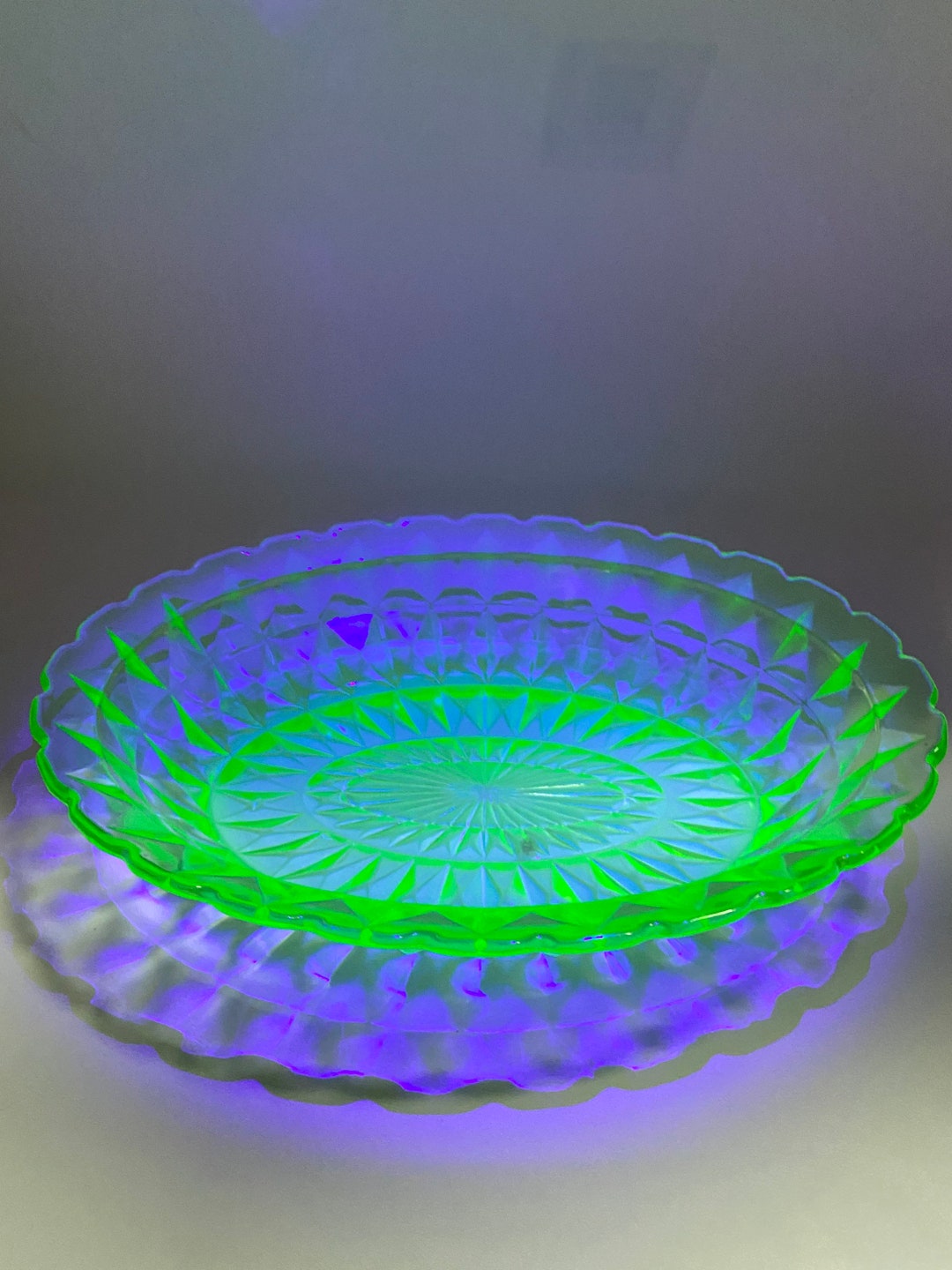 Uranium Diamond Point Serving Tray - Etsy