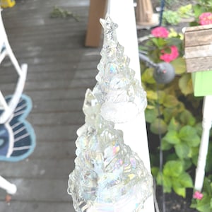 Iridescent Vintage Glass Trees - Etsy
