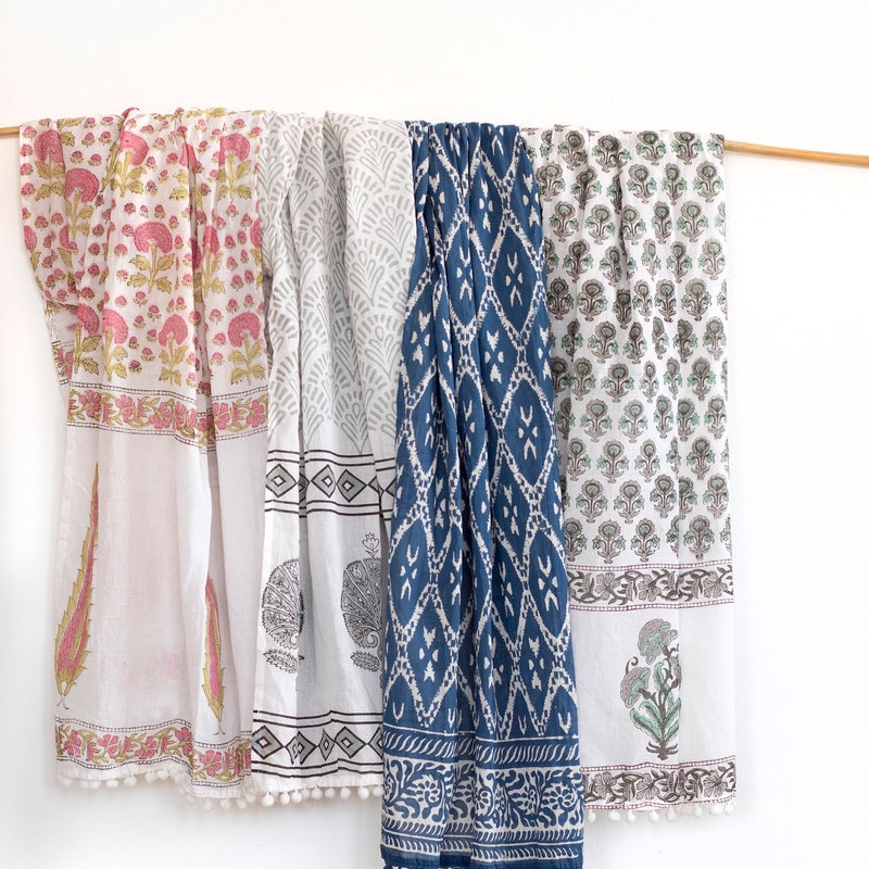 Indian Silk Scarf - Etsy
