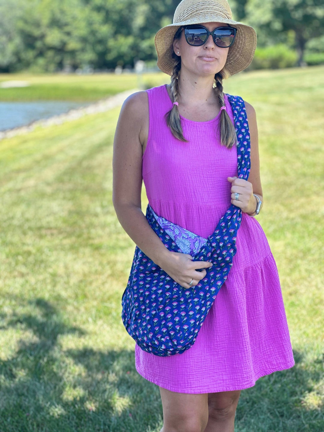 Large Hobo Bag, Crossbody Bag, Hobo Boho Bag, Woman's Large Shoulder ...