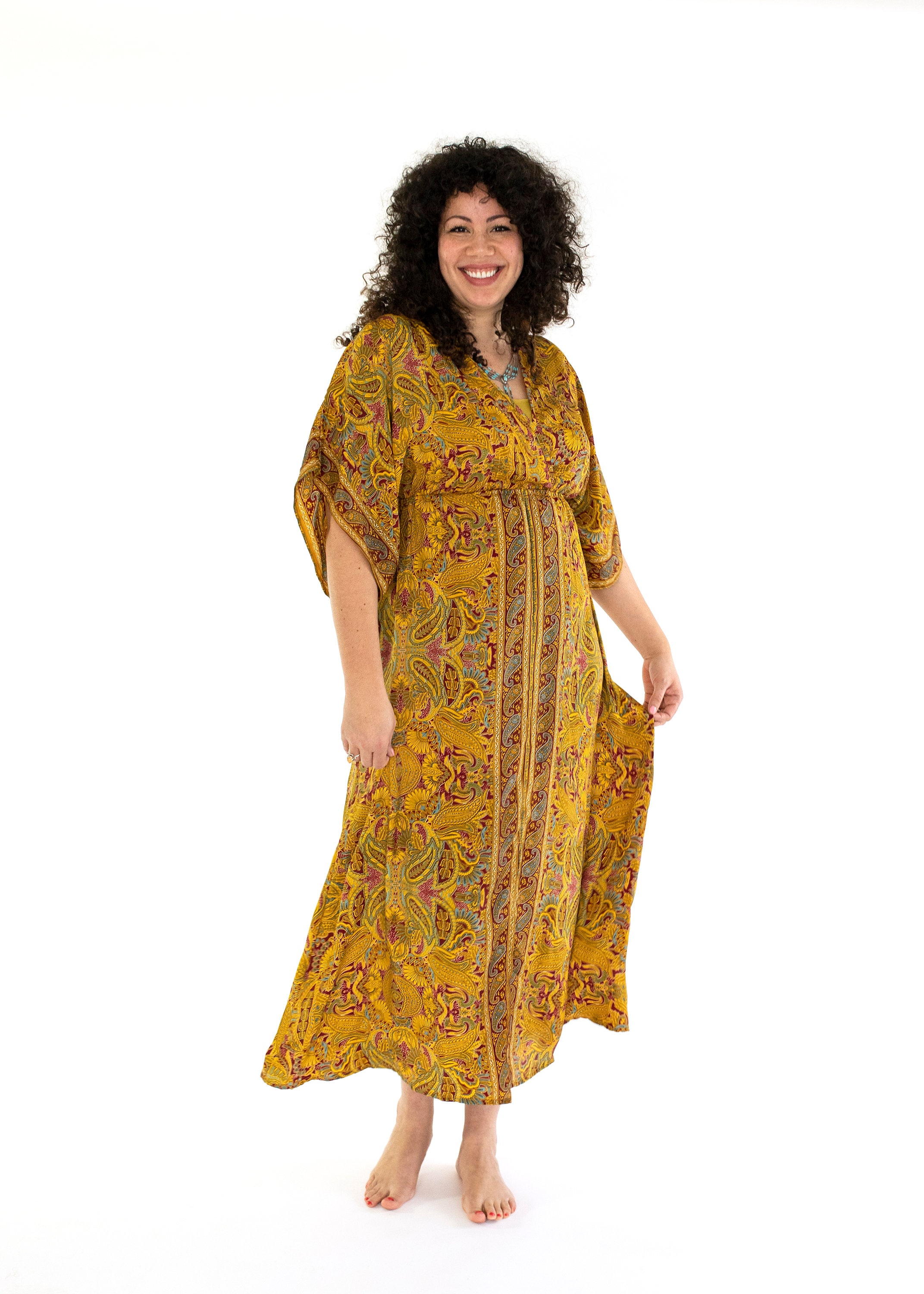 Boho Maxi Dress, Gypsy Dress, Hippie Dress, Boho Dress, Travel Dress ...