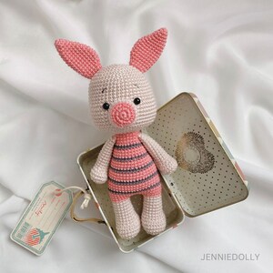 Piglet Crochet Pattern – Pig Amigurumi Pattern, Digital PDF Files ...
