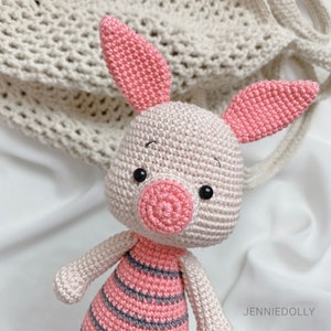 Piglet Crochet Pattern – Pig Amigurumi Pattern, Digital PDF Files ...