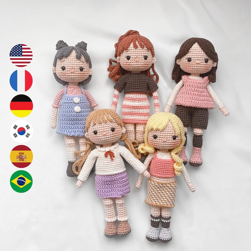 Amigurumi Pattern Person - Etsy