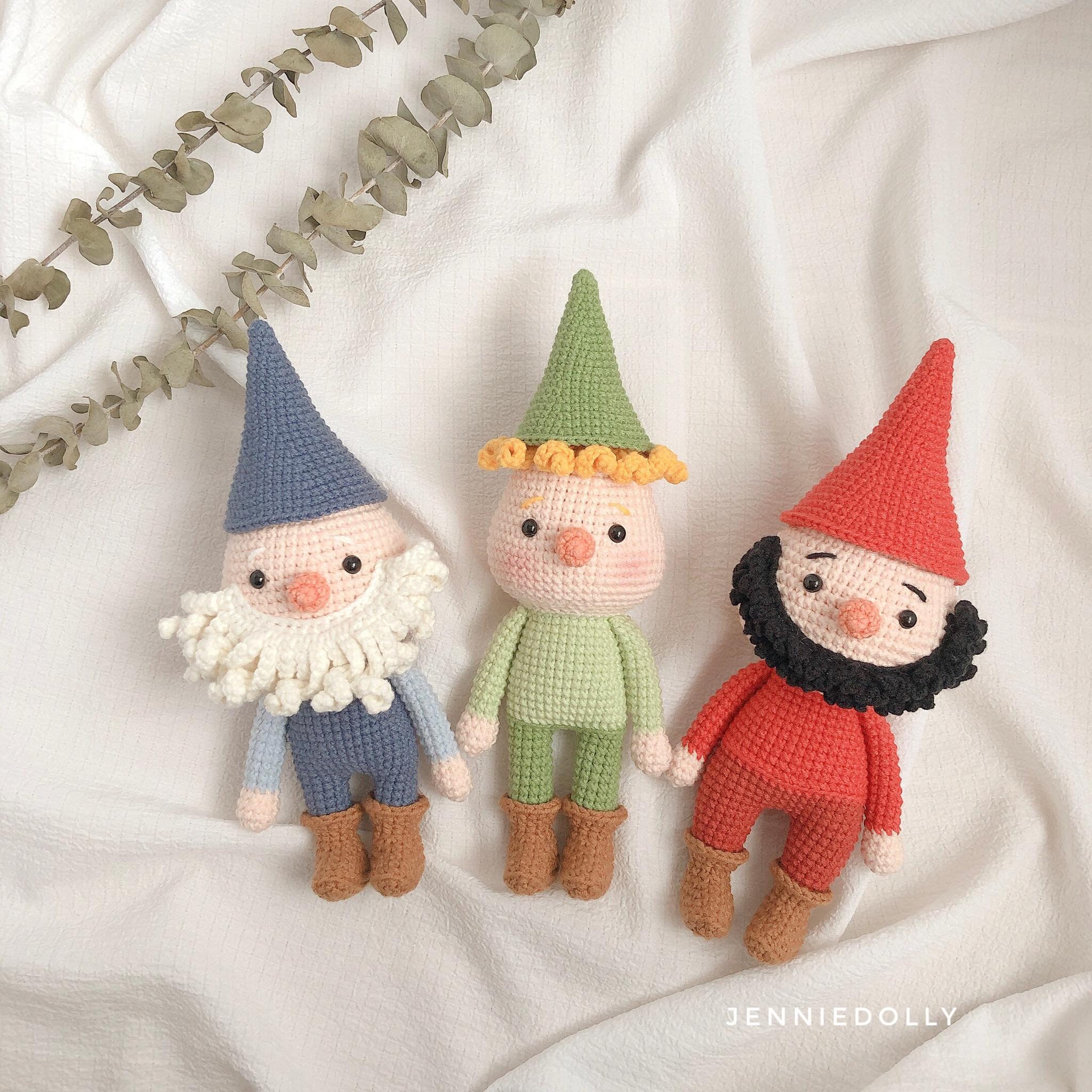 Pattern Bundle 3 in 1 : The Dwarfs instant download Greg, Gab & Gib ...