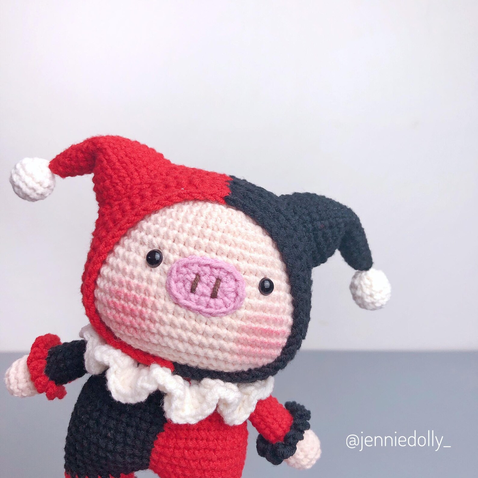 The Harley Quinn Pig (comic Version) Crochet Amigrurumi Doll – Digital ...